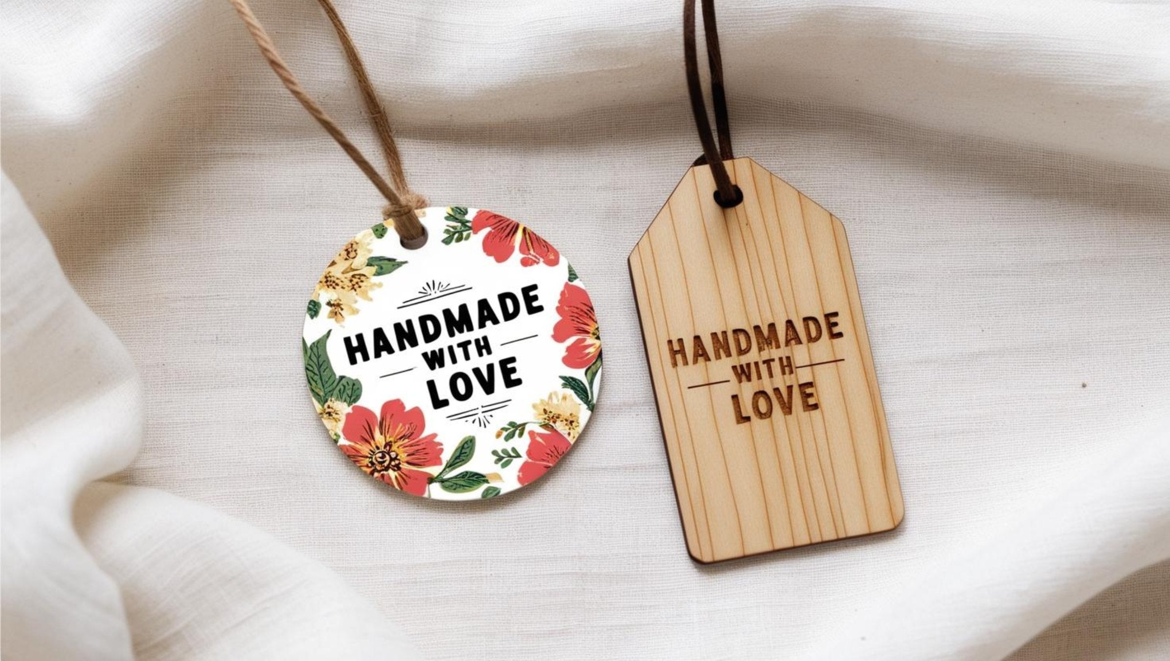 Swing tags for clothing and products - Paper Love Cards
