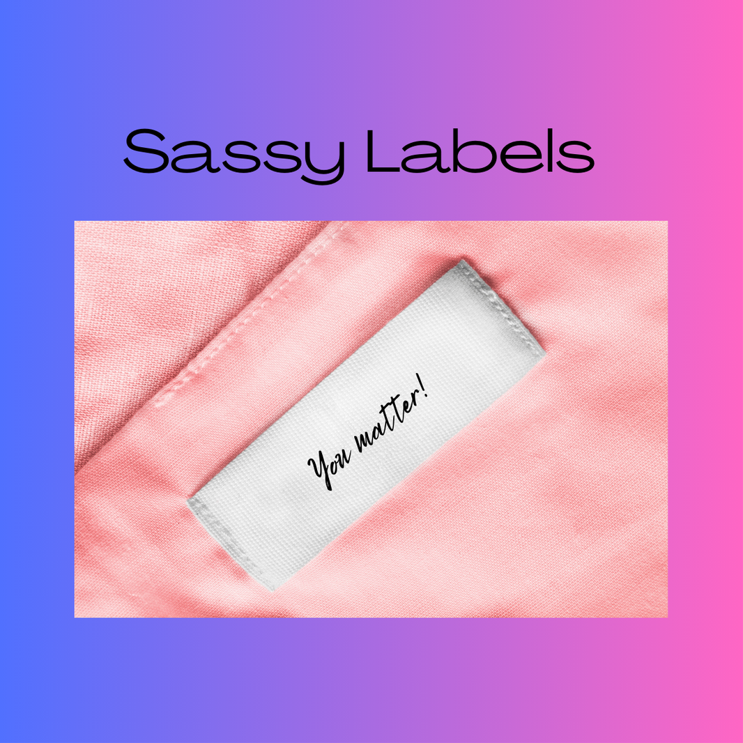 Custom Clothing Labels – Satin & Cotton | Paper Love Cards